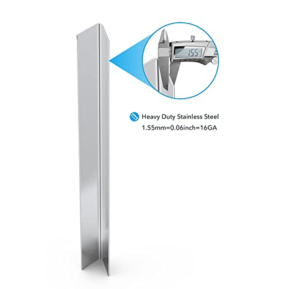 Stanbroil 18 Inch Flavorizer Bars for Weber Summit 400 Series - Stainless Steel Hot Plate for Weber Summit E-420 S-420 Gas Grills Without a Smoker Box - Replacement Parts for Weber 67669, 9PCS