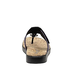Alegria Womens Moxi Free Spirit Crow Flat Thong Sandal 9.5-10 M US