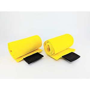 HAYLINS Restroom Closed for Cleaning Sign with Magnetic Ends (2 Pack) English & Spanish Nylon bathroom door signs 42"x 3.5"