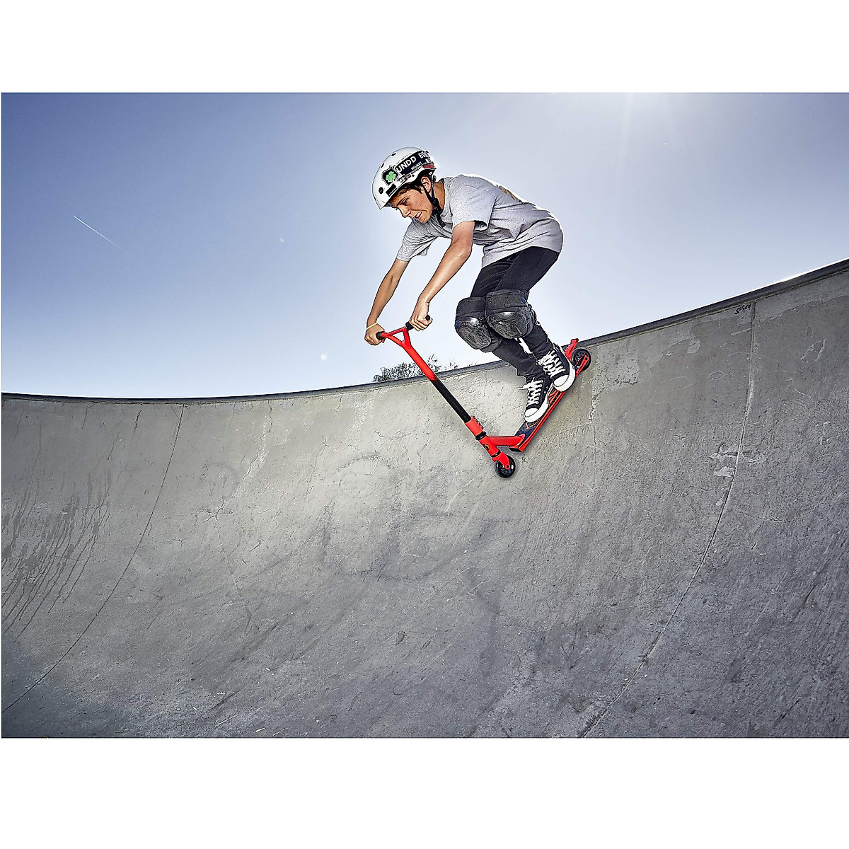 VIRO Rides VR 230 Attitude Stunt Scooter (Red)