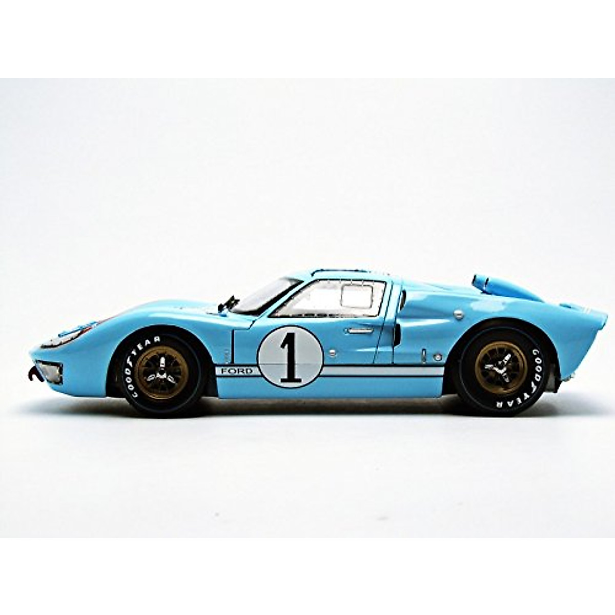 1966 Ford GT40 MK Metal Die-Cast Model Racecar