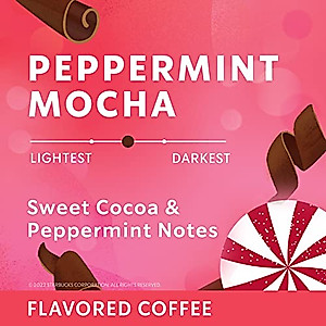 Starbucks Flavored K-Cup Coffee Pods (Peppermint Mocha, 10 Count (Pack of 2))