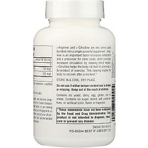 L Arginine L Citrulline Complex Source Naturals, Inc. 60 Tabs