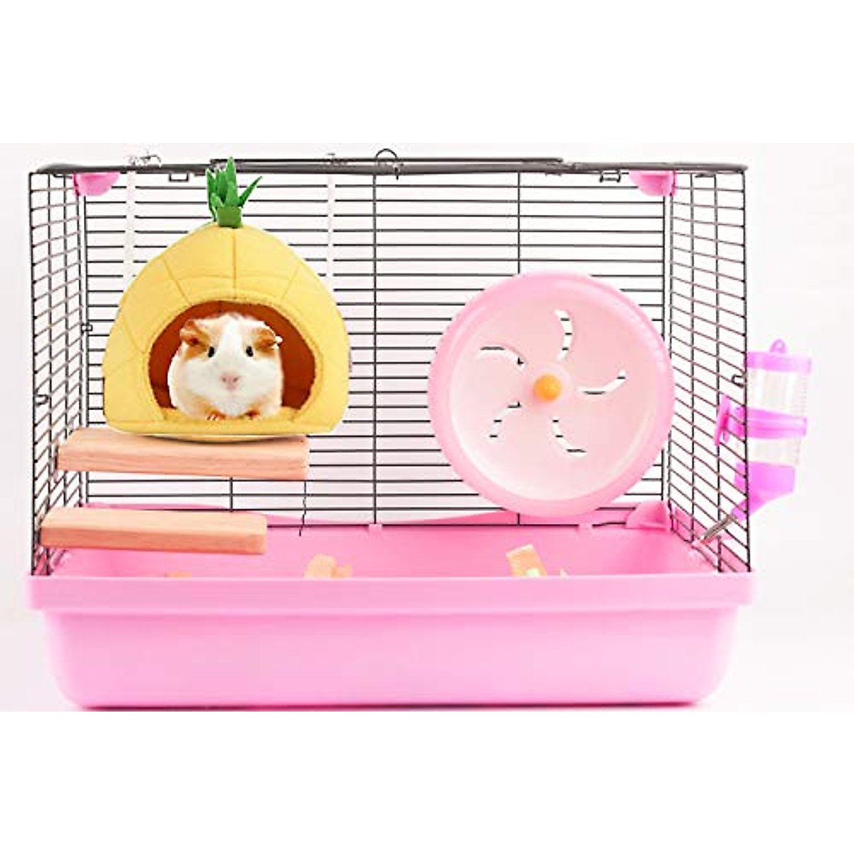 STARROP Hamster Bed, House Hammock Small Animal Bed House Cage Nest Hamster Accessories for Sugar Glider Hamster Small Bird Pet