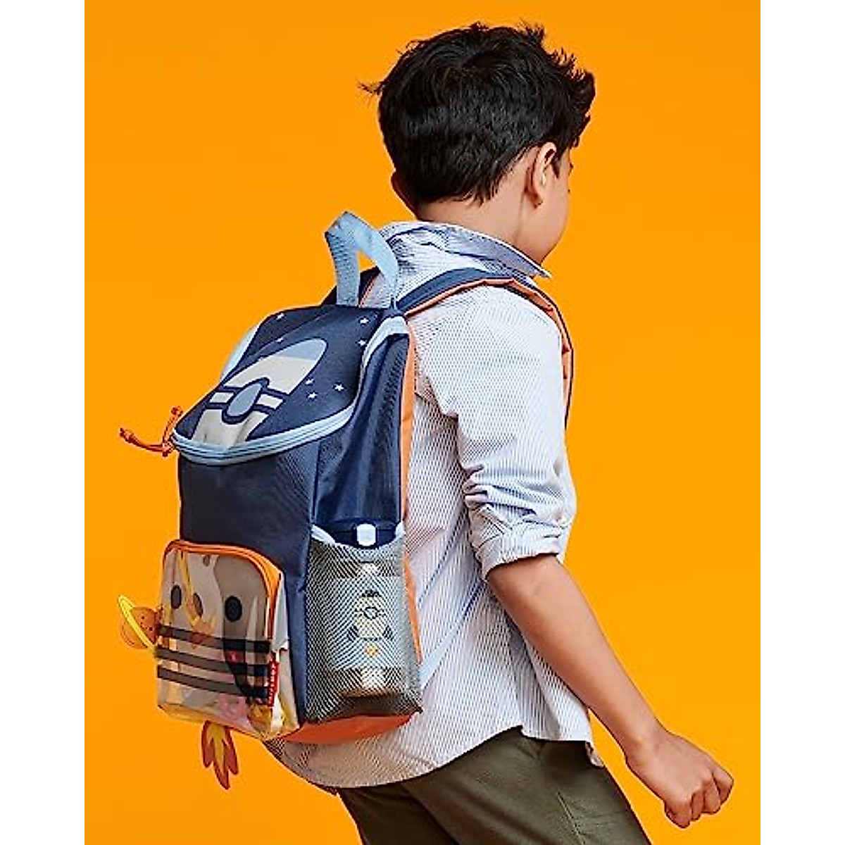 Skip Hop Sparks Kid's Backpack, Kindergarten Ages 3-4, Rocket