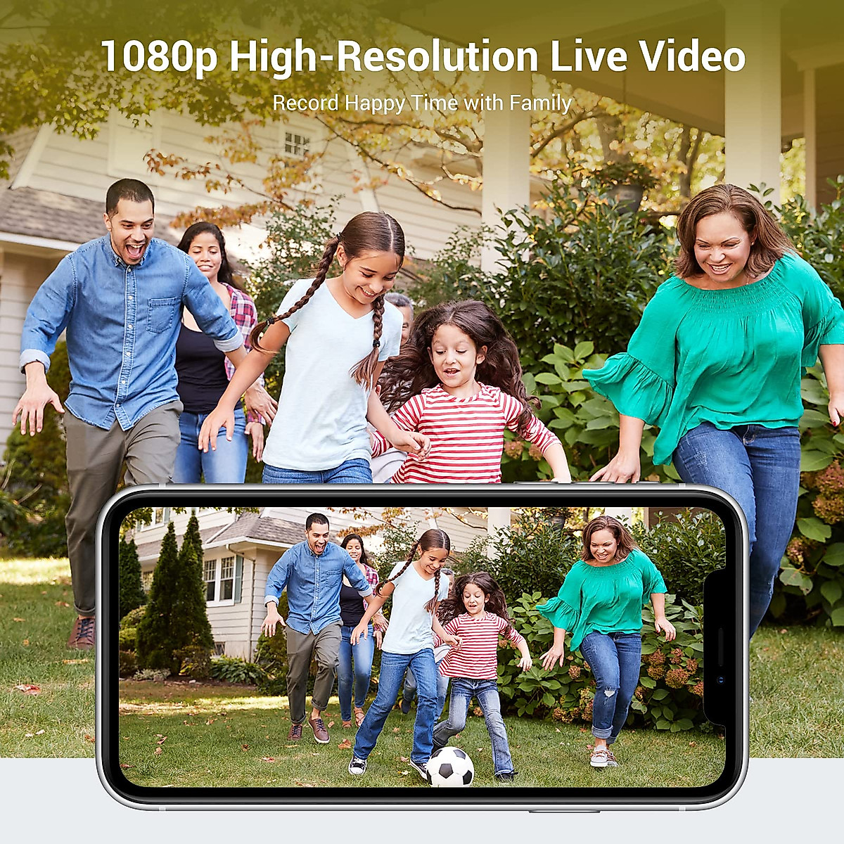 blurams 2pc Outdoor Pro, Security Camera Outdoor System 1080p FHD Outside w/Two-Way Audio, Starlight Night Vision, Facial Recognition, Weatherproof, Cloud/Local Storage, Compatible with Alexa