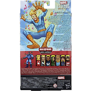 Marvel Hasbro Legends Series Speedball Classic Comics Action Figure 6-inch Collectible Toy, 1 Build-A-Figure Part