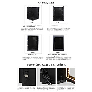TOPQM Modular LED Miniatures Storage and Transport Case