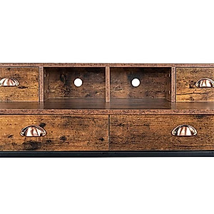 CZDYUF Work Study Desk with Storage Drawer Rack for Living Room Home and Office Computer Desk Work