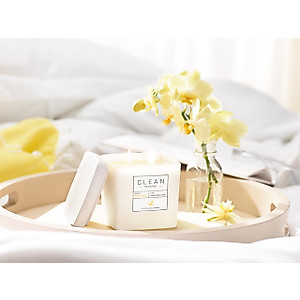 CLEAN RESERVE Home Candle | Natural Soy Blend Scented Candle | Premium Non-Toxic Candle Made with Sustainable Ingredients | Up to 40 Hour Burn Time | 8 oz