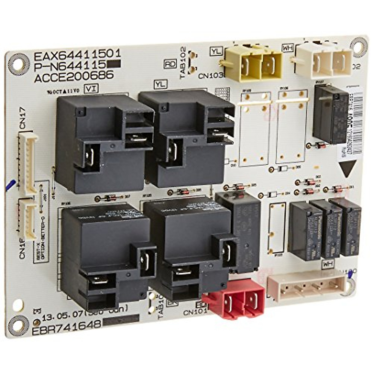 LG EBR74164805 Genuine OEM Relay Control Board for LG Range/Stove/Ovens