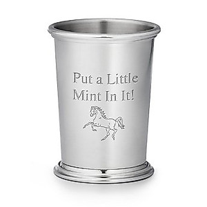The Fine Swine Personalized 9oz Pewter Cup