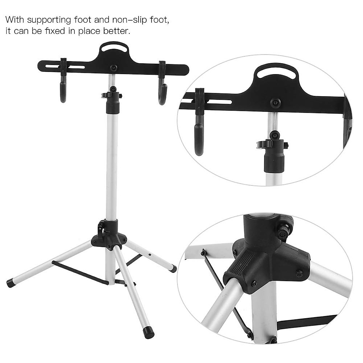 Bunny Kachu Bike Repair Stand Adjustable Height Aluminum Alloy Bicyle Repair Stand Display Rack Parking Road Bike Hanger