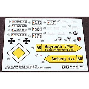 Tamiya 35271 Leopard 2 A6 Main Battle Tank Toy