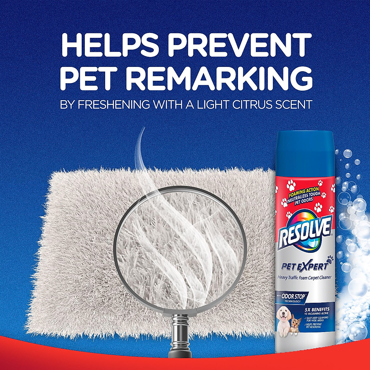 Resolve Pet Expert High Traffic Area, Carpet Foam, 22 Oz (Pack of 1)