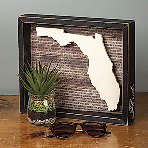 Primitives by Kathy Box Sign, 8" x 8", Florida