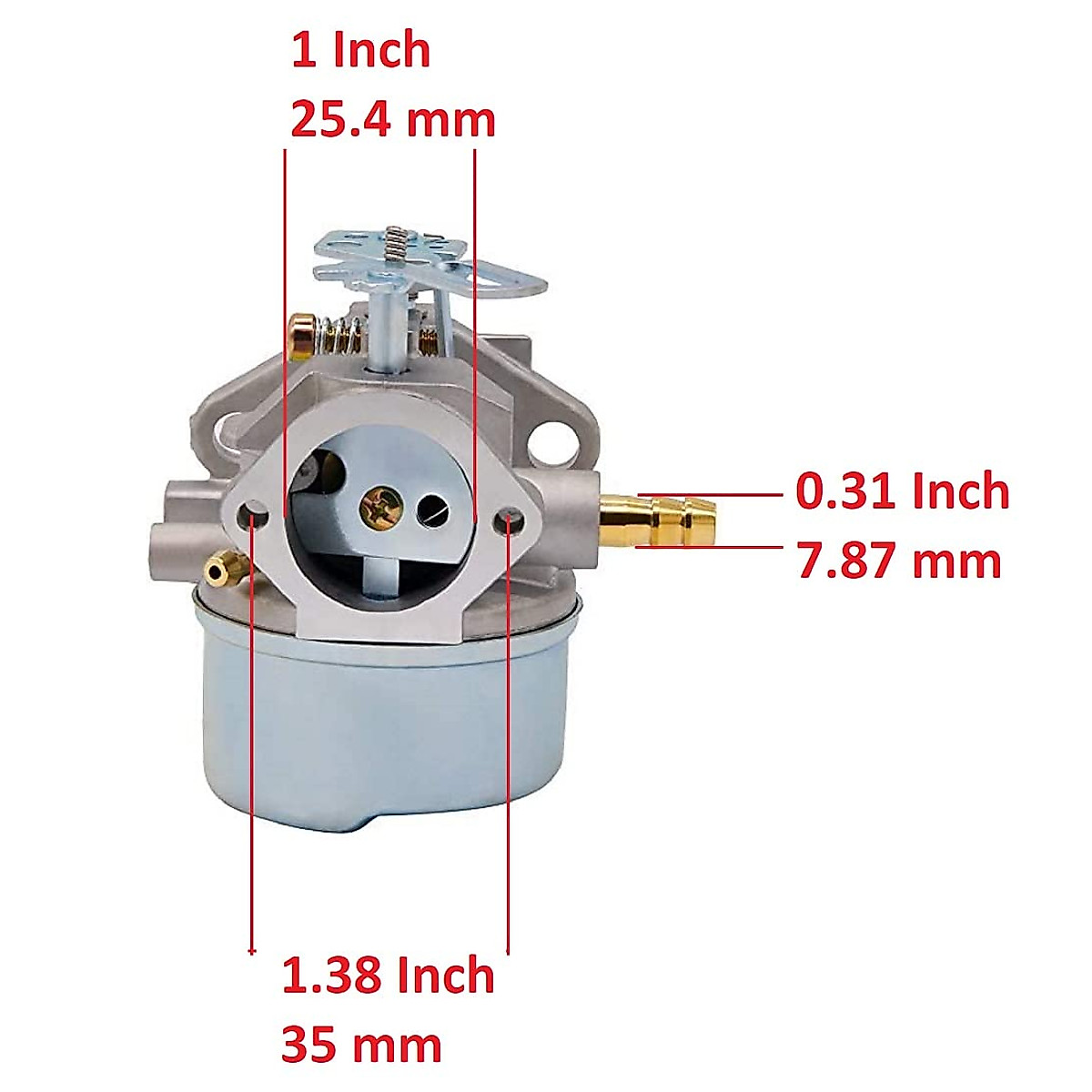 HH BROS Carburetor with Gasket for Tecumseh OH195SA OH195SP OHSK55 OHSK60 OHSK70 Engine 640349 640052 640054 640058 640058A