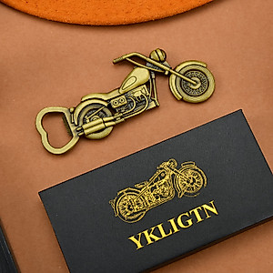 YKLIGTN Chrisrmas Gifts Motorcycle Bottle Opener Gifts for Men Fathers Day Valentine's Day or Christmas for Dad/Husband/Boyfriend (1)