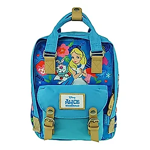 KBNL Alice in Wonderland Nylon 12In Backpack/Daypack - A21396, KBNL-12INCH-NYLON, Medium