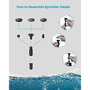 Biling Solar Water Fountain for Bird Bath, 3.5W Solar Water Pump Outdoor with 10ft Cable, 4ft Tubing, Solar Pond Pump for BirdBath, Garden Small Ponds and Fish Tank