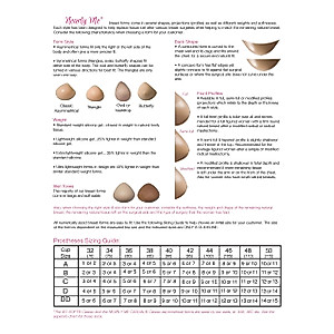 Nearly Me - #985 Super Soft Ultra Lite Wt Full Triangle Silicone Mastectomy Breast Form (Size: 12) Beige