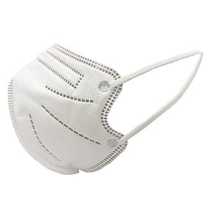 G-BOX Children's 5-Layer Disposable Particulate Respirators (25-pcs, Individually Wrapped) (Plain White)