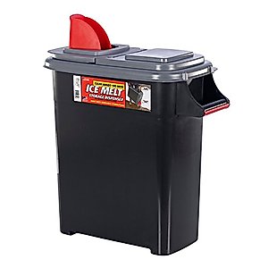 Buddeez 098 Ice Melt Dispenser, 09801GRAY-ONL, Black