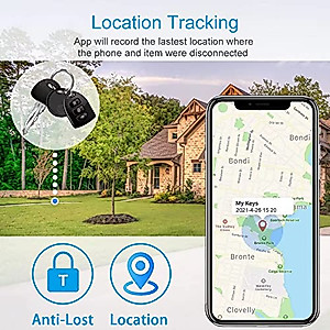 4 Pack Bluetooth Anti-Lost Device Smart Item Locator Alarm Tracker Wallet Mobile Phone Two-Way Voice pet Elderly Anti-Lost Device Key Chain