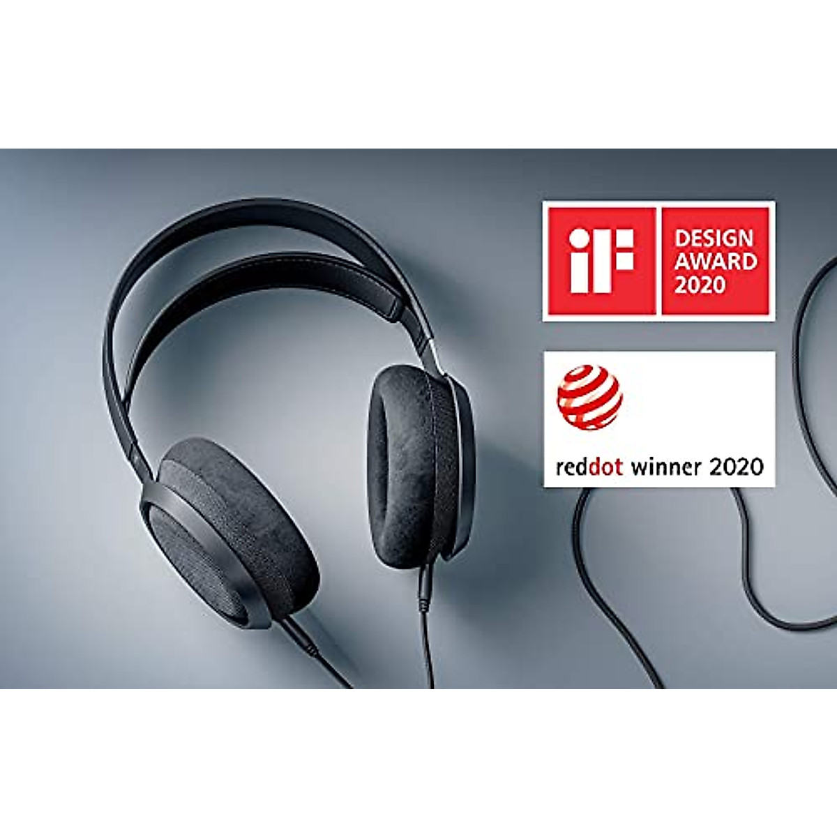 Philips X3-RB Fidelio Wired Over-Ear Open-Back Headphones - Certified Refurbished