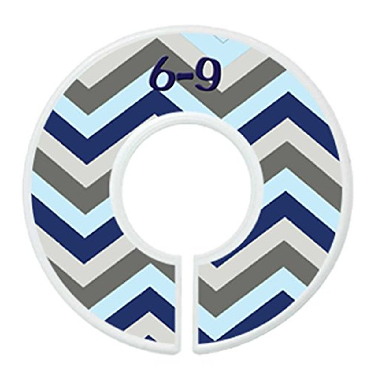 Mumsy Goose Nursery Closet Dividers, Choose Your Sizes Closet Organizers, Baby Boy Clothes Sizers