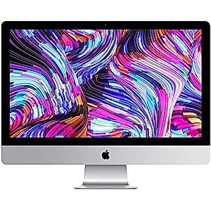 Early 2019 Apple iMac with 3.0GHz Intel Core i5 (27 inch Retina 5K, 16GB RAM, 1TB) Silver (Renewed)