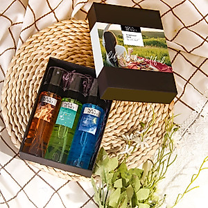 AQUA BLANCE Body Spray, Fragrance Mist Gift Set for Women, Pack of 3, Each 3.4 Fl Oz, Total 10.2 Fl Oz, Life is Beautiful