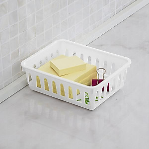 Sterilite 16058024 Mini Storage Tray, White