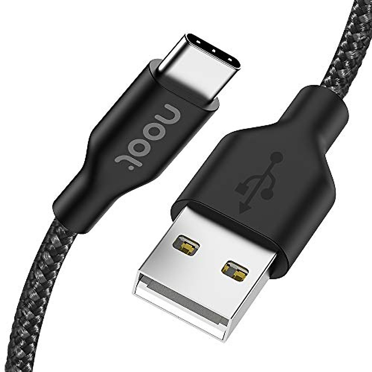 noot products 2-Pack Charger Cable for Google Pixel 6/6Pro/5a/5/4a/4/4XL/3a XL/3/3XL Samsung Galaxy S22,S21,S20,S21 FE,S20 FE,S10,A72,A52,A32,A71,A51 Braided 6FT USB Type C to A Fast Charging Cable