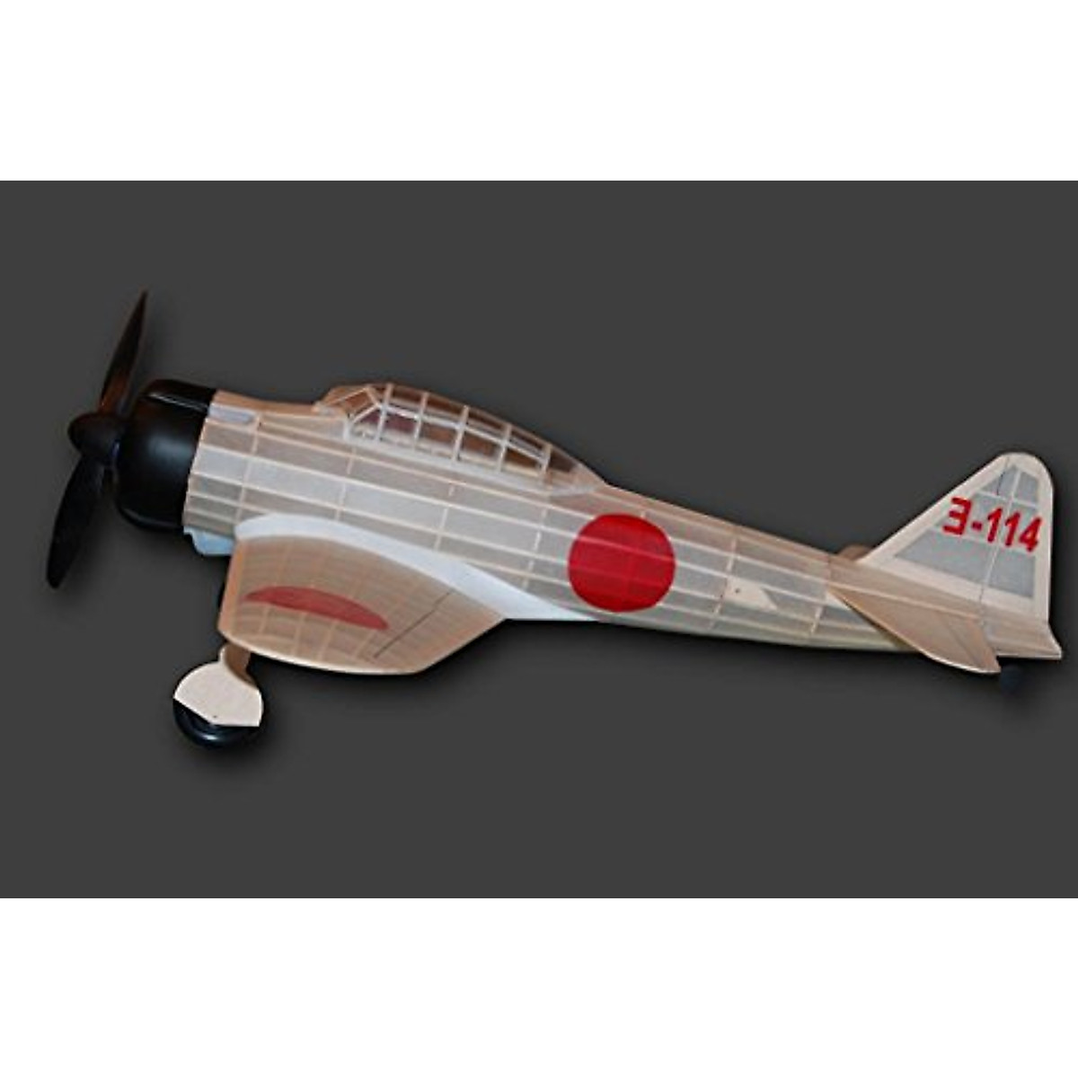 Guillow's WWII Zero Laser Cut Model Kit Small