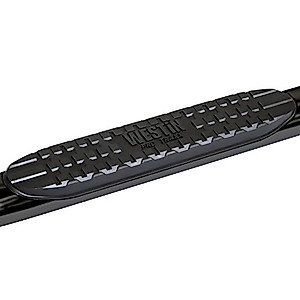 Westin 21-21405 Pro Traxx 4 Oval Nerf Step Bars fits 2007-2013 Silverado Sierra 1500 2007-2014 Silverado Sierra 2500 3500 Std. Cab (Excl. 07 Classic) Black 1 Pair