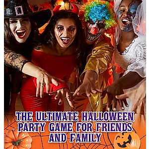 Anton Publications Halloween Charades The Ultimate Halloween Party Game for Adults, Friends, and Family - Spooky Fun with Halloween Movie Characters and TV Shows References