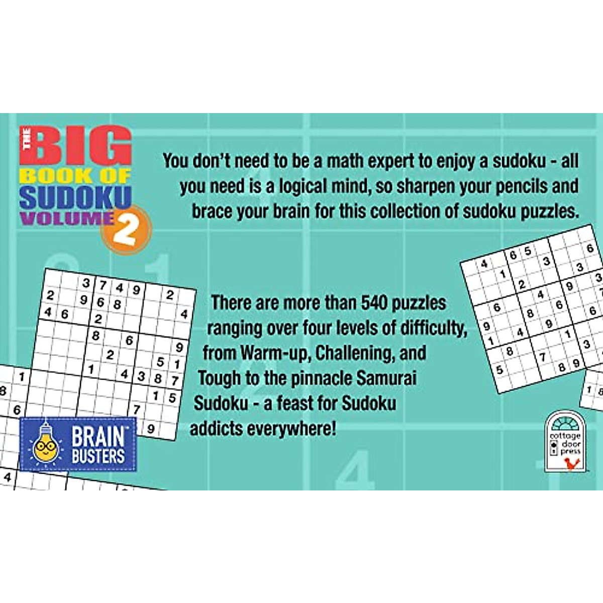 The Big Book of Sudoku: Volume 2 (Brain Busters)