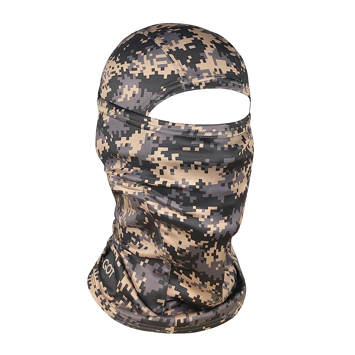 GOT Sports UPF 50+ Balaclava Ski Mask - Windproof Balaclava for Cold Weather Men Women - Snowboard, Motorcycle Sheisty Mask (Digi Mud)