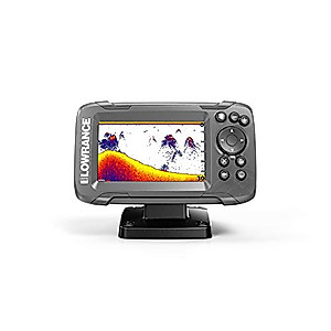 Lowrance HOOK2 4X - 4-inch Fish Finder with Bullet Skimmer Transducer