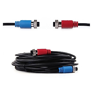 High-Precision Ultrasonic Flowmeter TUF-2000H TDS-100H Flowmeter Sensor TS-2(DN25~100mm)/TM-1(DN50~700)/TL-1-HT Ultrasonic Flow Meter Transducer Accessories with Widely Used (Color : Ultrasonic Cable