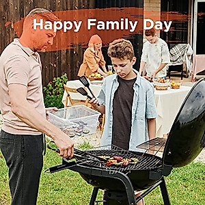 KARTALIO BBQ Stainless Steel Grill Basket,Barbecue Party Rustproof Grilling Basket, Large Folding Grilling baskets With Detachable Handle, Portable Outdoor Camping Accessories.