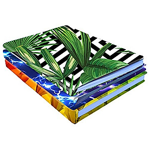 InstyleCraft Book Cover | Book Covers for Textbooks | Jumbo Books Covers for School | Stretchable Book Covers for Hardcover Books N3 | Made of Stretchy Fabric | Ideal for School Textbooks
