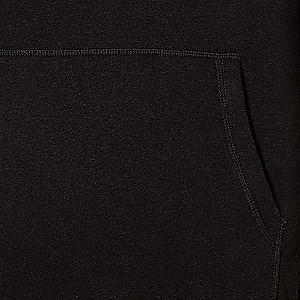 Amazon Essentials Men's Sherpa-Lined Pullover Hoodie Sweatshirt, Black, X-Large