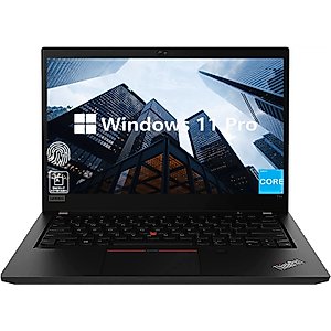 Lenovo ThinkPad T14 Business Laptop, 14 Inch FHD IPS Display, Intel Core i5-1135G7 (Beats i7-10510U), Windows 11 Pro, 24GB RAM, 1TB SSD, Fingerprint, Backlit Keyboard, Thunderbolt 4, Durlyfish