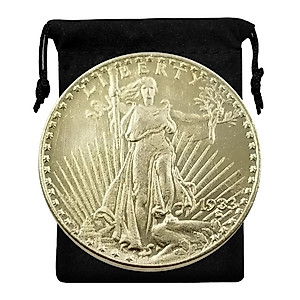 Kocreat Copy 1933 Double Eagle Liberty Gold Coin Twenty Dollars-Replica USA Souvenir Coin Lucky Coin Morgan Dollar Collection, Silver