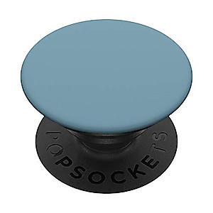 Simple Chic Solid Color Medium Muted Sky Blue PopSockets PopGrip: Swappable Grip for Phones & Tablets