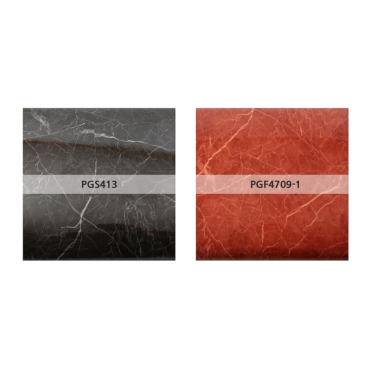 ROSEROSA Peel and Stick PVC Marble Self-Adhesive Wallpaper Covering Counter Top Shelf Liner Saint Laurant (PGF4709-1 : 2.00 Feet X 6.56 Feet )