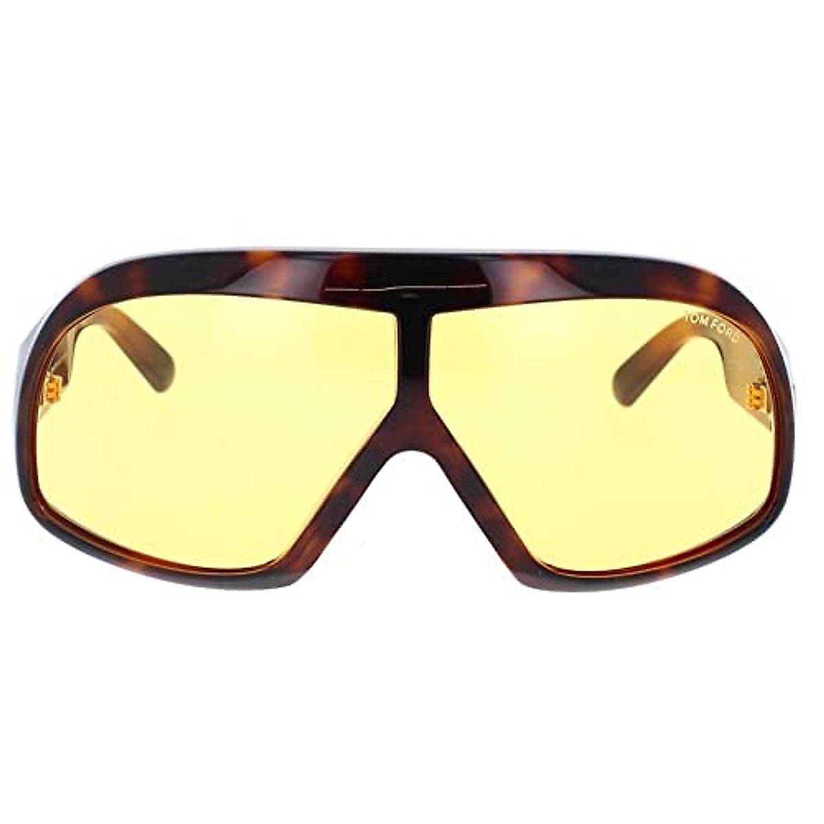 Tom Ford CASSIUS-02 FT 0965 Dark Havana/Light Brown Yellow 78/4/125 unisex Sunglasses