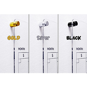 PERSONALIZED Family Name Acrylic Calendar for Wall - Customized Acrylic Wall Calendar - Dry Erase Board Monthly Family Planner - Design by Yourself - Custom Acrylic Wall Calendar